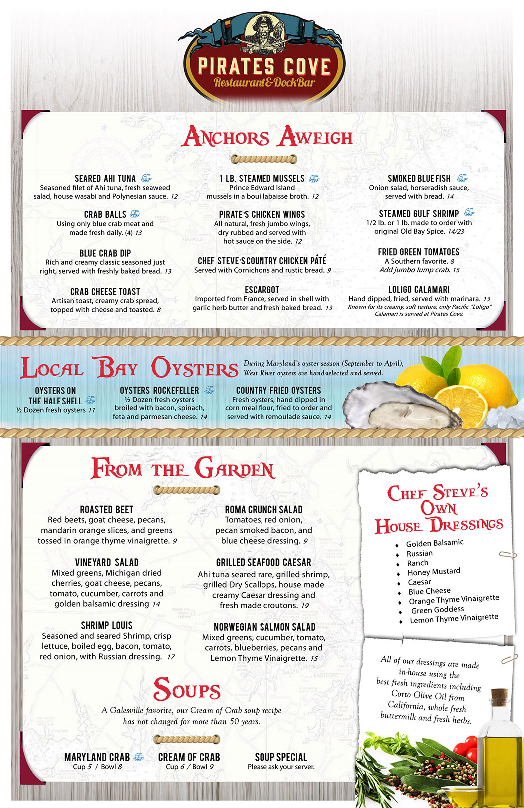 Menus